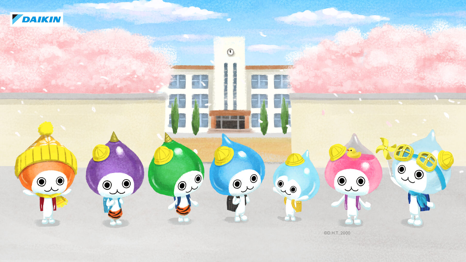 過去の壁紙 | ぴちょんくんなう | エアコン | ダイキン工業株式会社