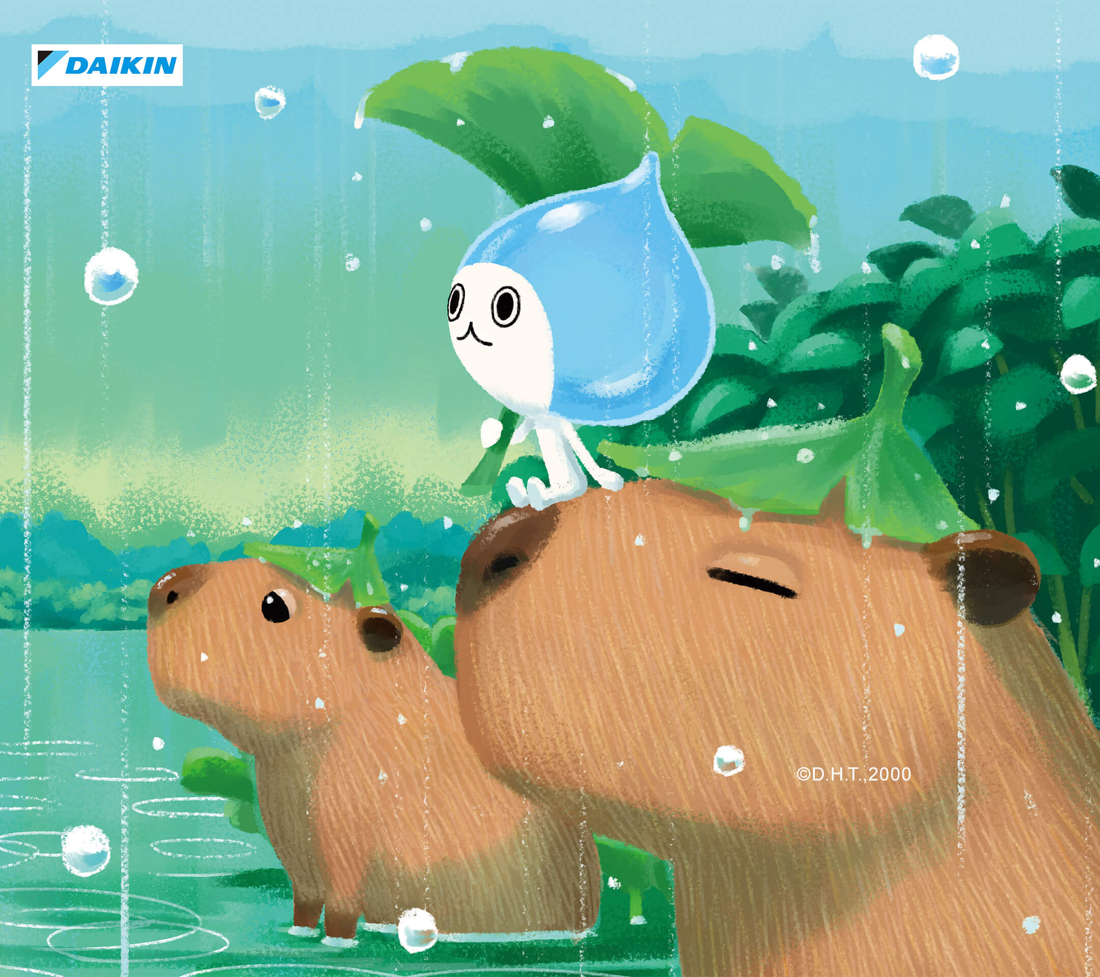 過去の壁紙 | ぴちょんくんなう | エアコン | ダイキン工業株式会社