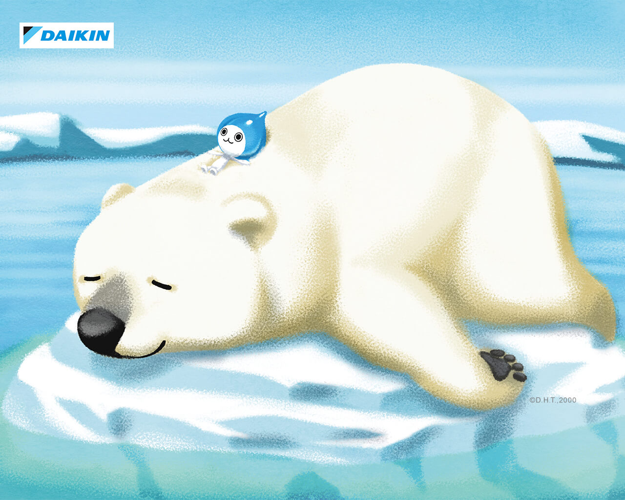 過去の壁紙 | ぴちょんくんなう | エアコン | ダイキン工業株式会社
