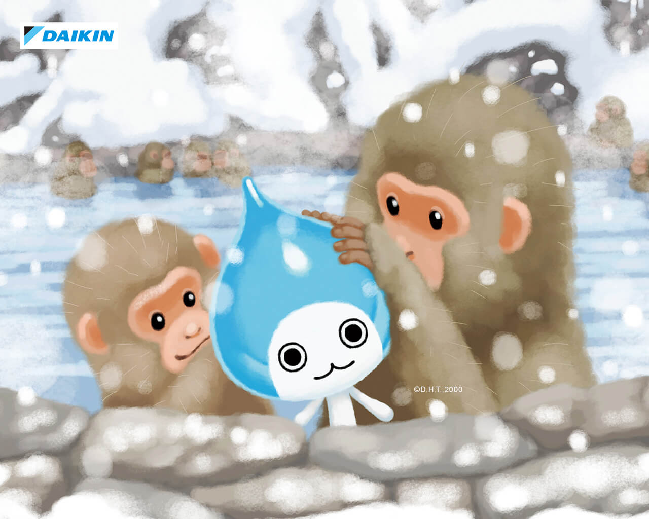 過去の壁紙 | ぴちょんくんなう | エアコン | ダイキン工業株式会社