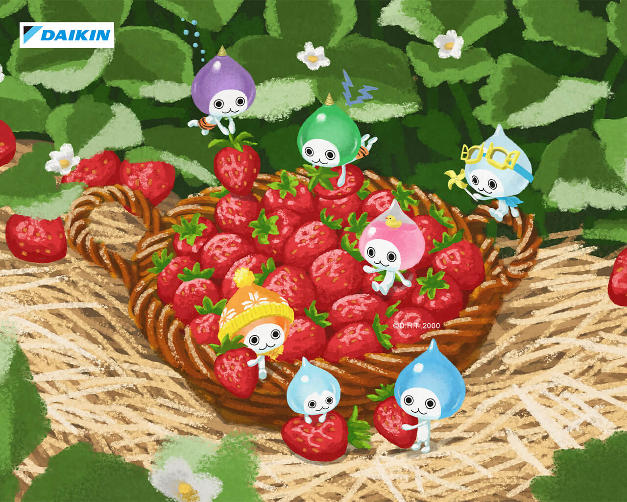 過去の壁紙 | ぴちょんくんなう | エアコン | ダイキン工業株式会社